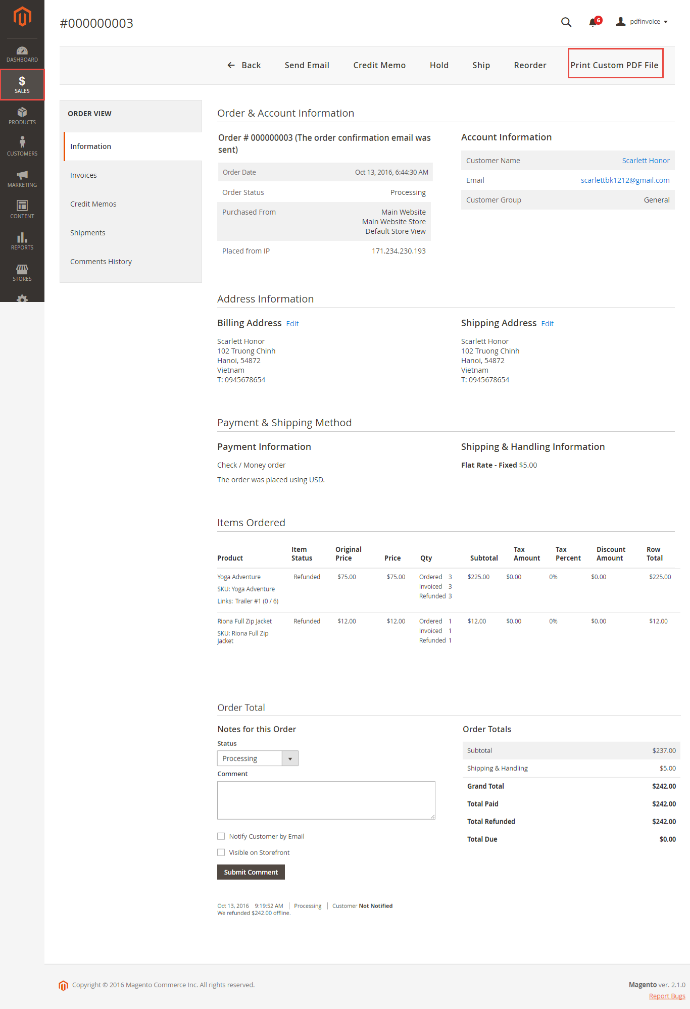 Magento 2 PDF Invoice by Magenest | CodeCanyon