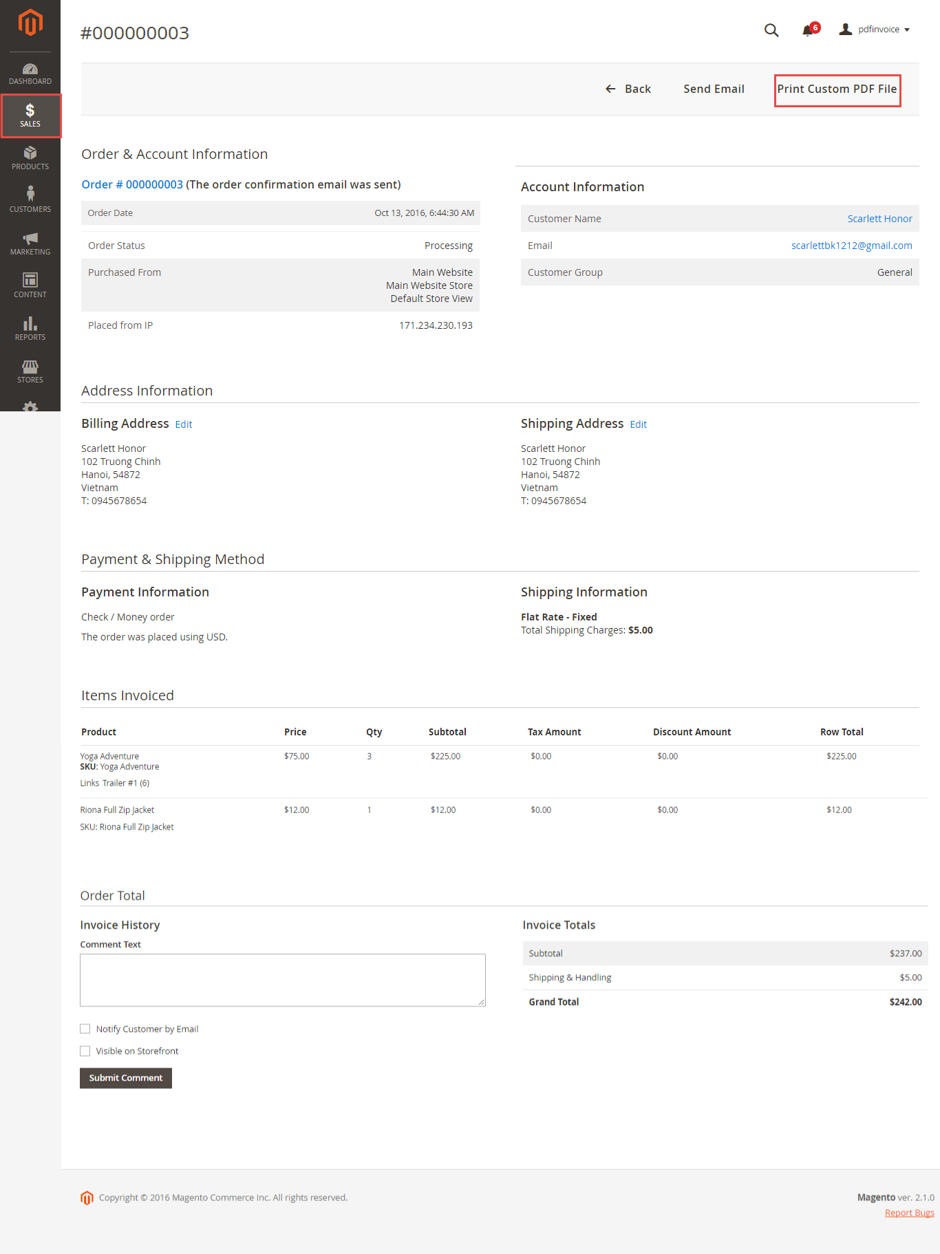 Magento 2 PDF Invoice by Magenest | CodeCanyon