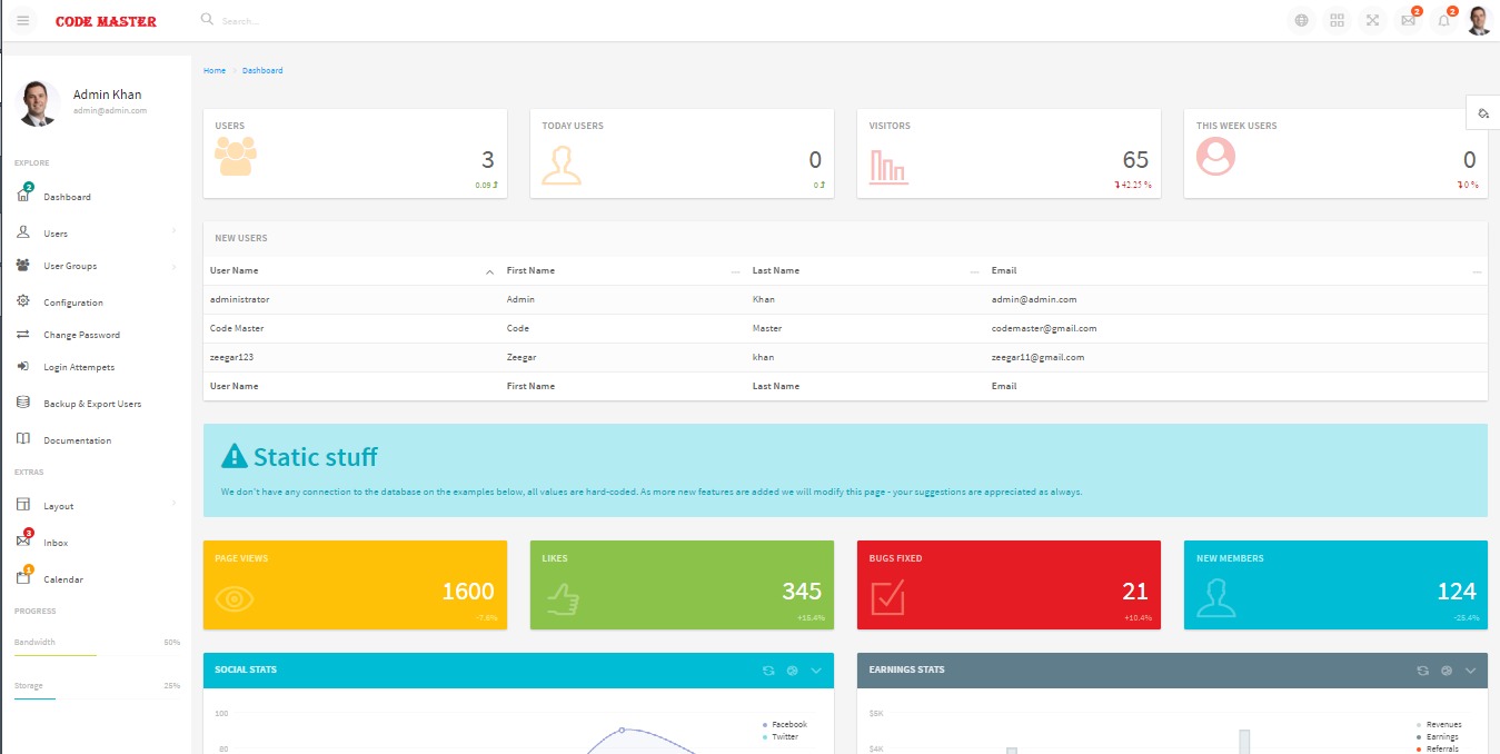 Codeigniter Login with Ion Auth by Code_Master11 | CodeCanyon