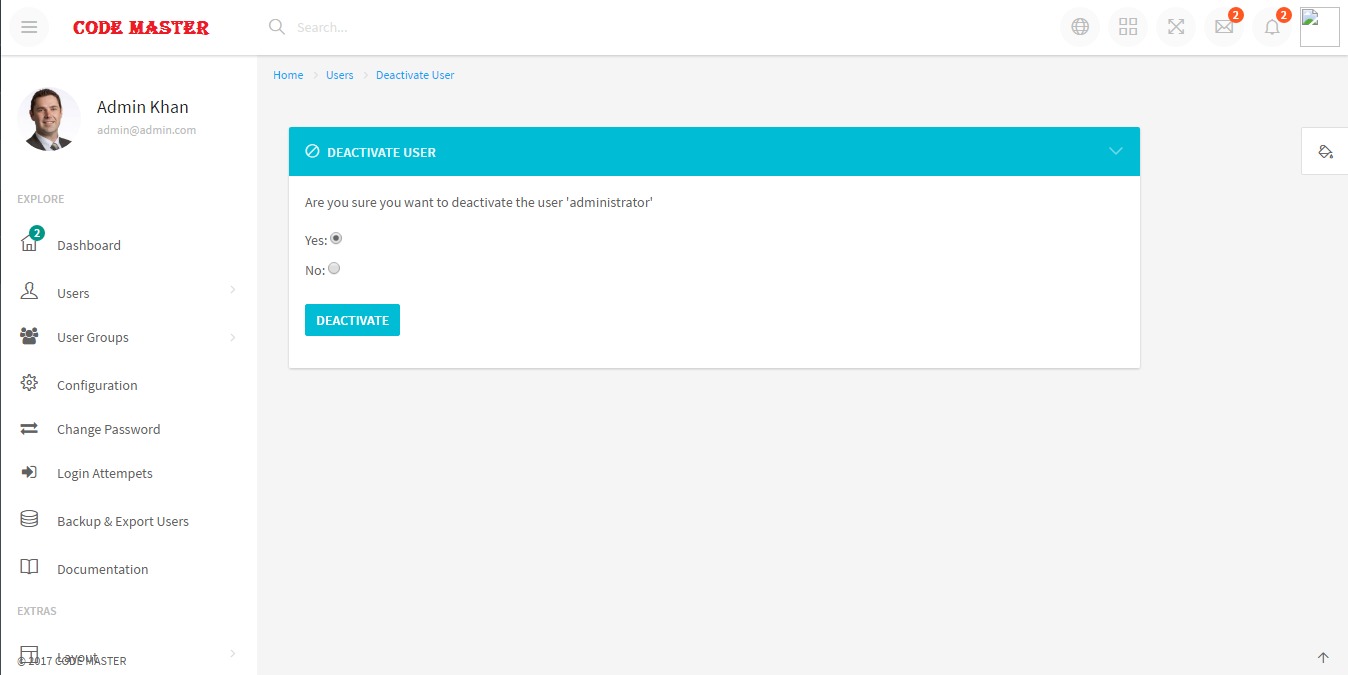 Codeigniter Login with Ion Auth by Code_Master11 | CodeCanyon