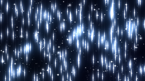 Rain White Glitter by MiniMultik | VideoHive