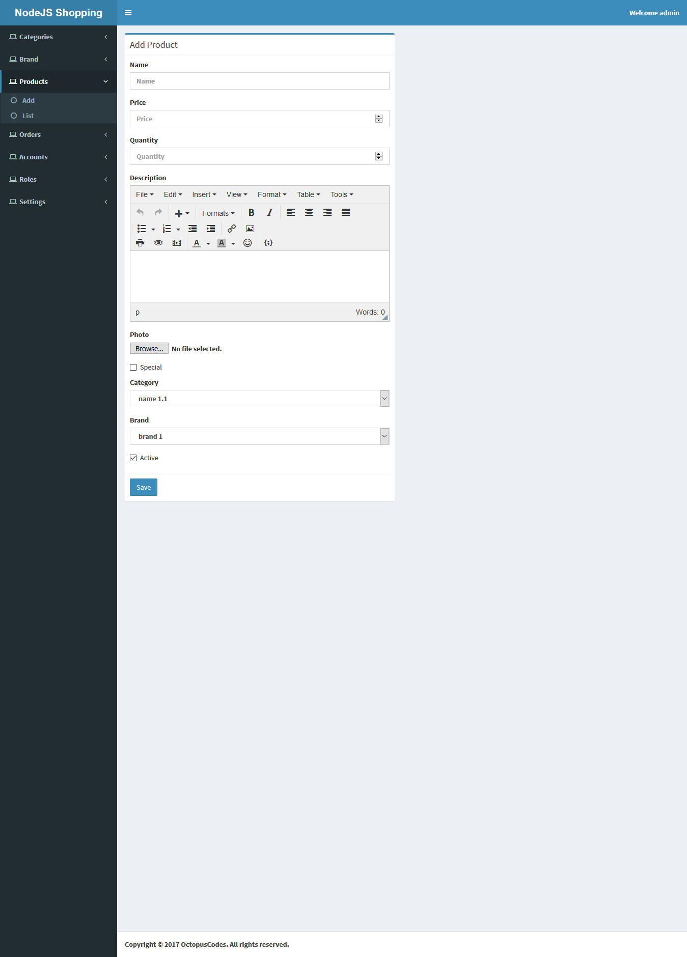 Nodejs Shopping Cart - Express Framework & MongoDB & PayPal Payment by ... Nodejs Shopping Cart - Express Framework & MongoDB & PayPal Payment by ...