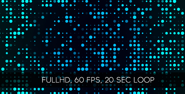 Tech Dots Background by DRGNprod | VideoHive
