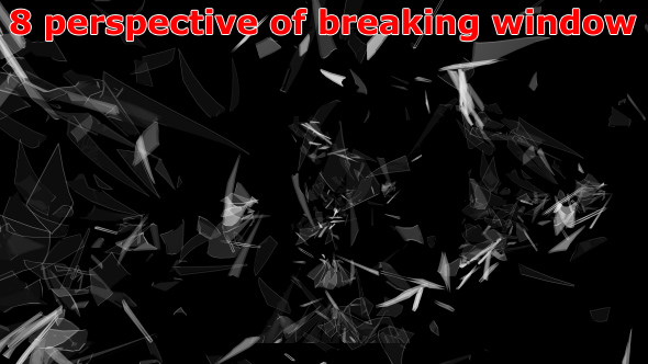 Breaking Fracturing Exploding Glass Windows by 3d_videos | VideoHive