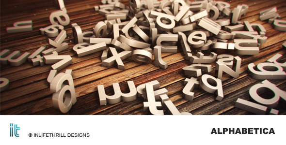 Alphabetica by InlifeThrill | VideoHive