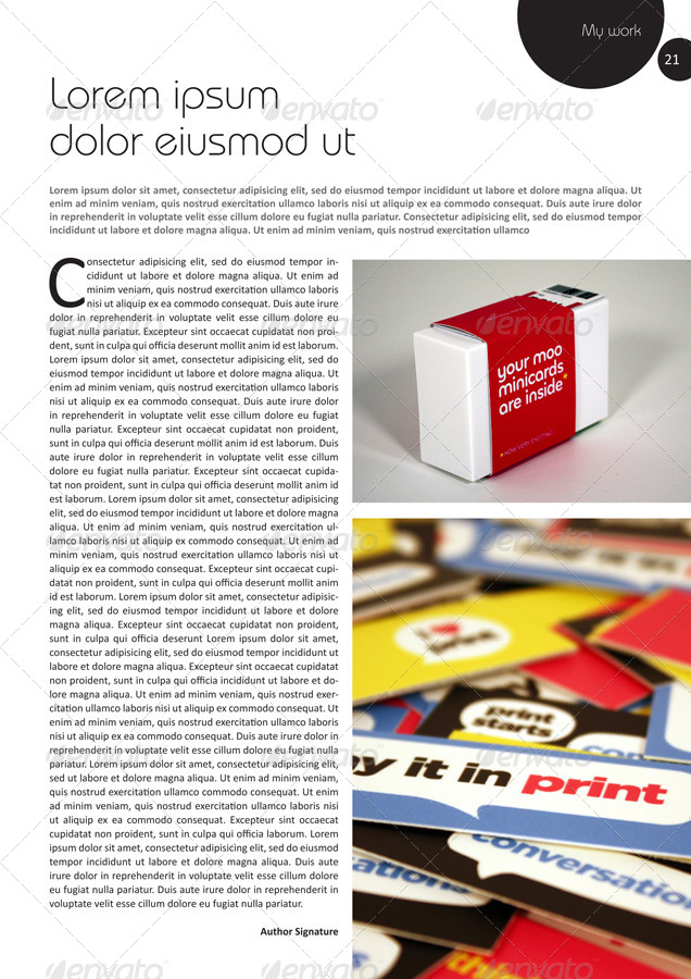 24 Pages Magazine Template in A4 Format by Grga_atree | GraphicRiver