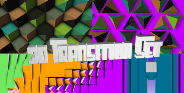 3D Transitions Set by AMARUFILM | VideoHive