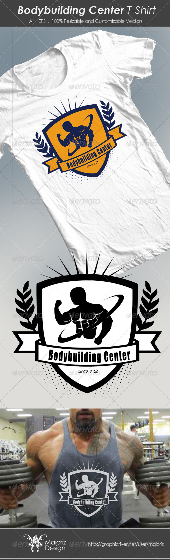 Back T Shirt Template Bodybuilding Center Tshirt | Download T-Shirt ...