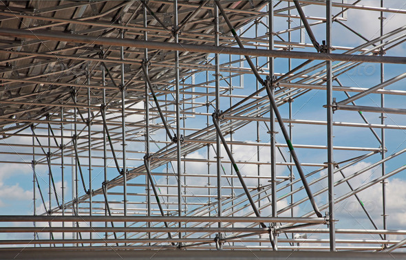 Structural Steel Framework - Stock Image - Everypixel