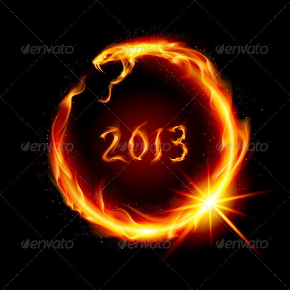 Fire Snake | GraphicRiver
