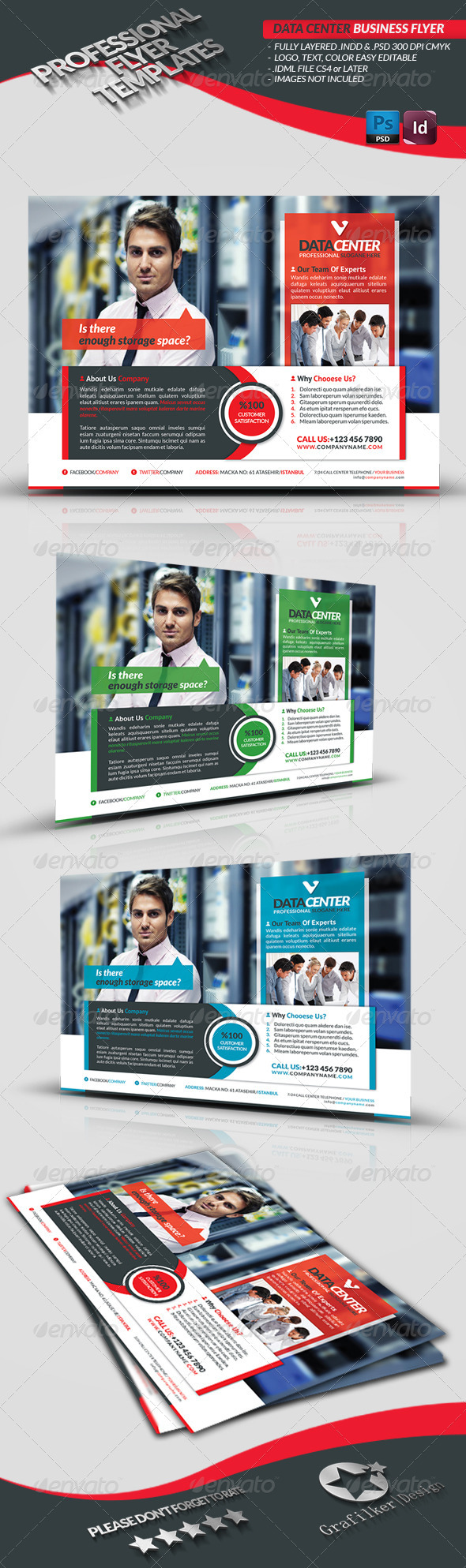 Data Center Business Flyer | GraphicRiver
