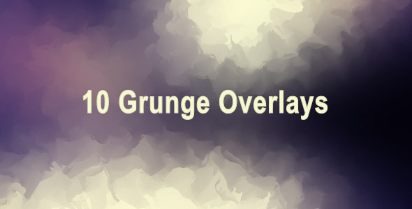10 Grunge Overlays by AlexanderChapaev | VideoHive
