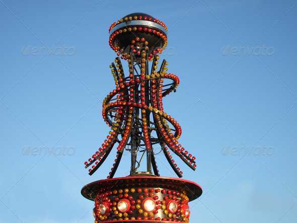 Fun Fair Ride. - Stock Image - Everypixel