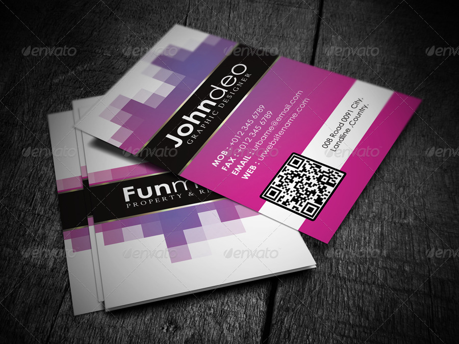 Stylish Business Card by -axnorpix | GraphicRiver