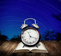Photo of Stars on a clock approaching midnight | Free christmas images