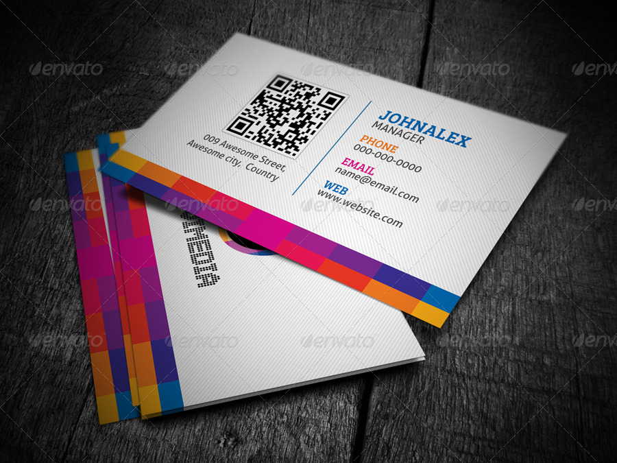 Photographer Business Card by -axnorpix | GraphicRiver