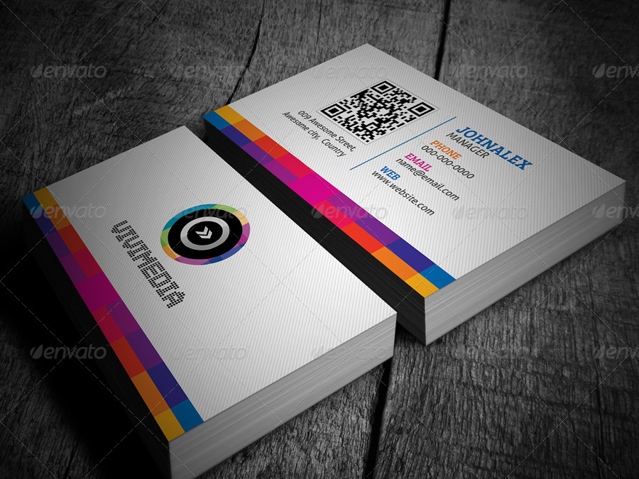 Photographer Business Card by -axnorpix | GraphicRiver
