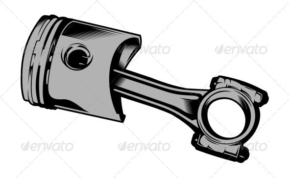 Piston Vector | GraphicRiver