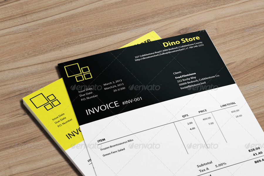 Invoice by invoicebus | GraphicRiver