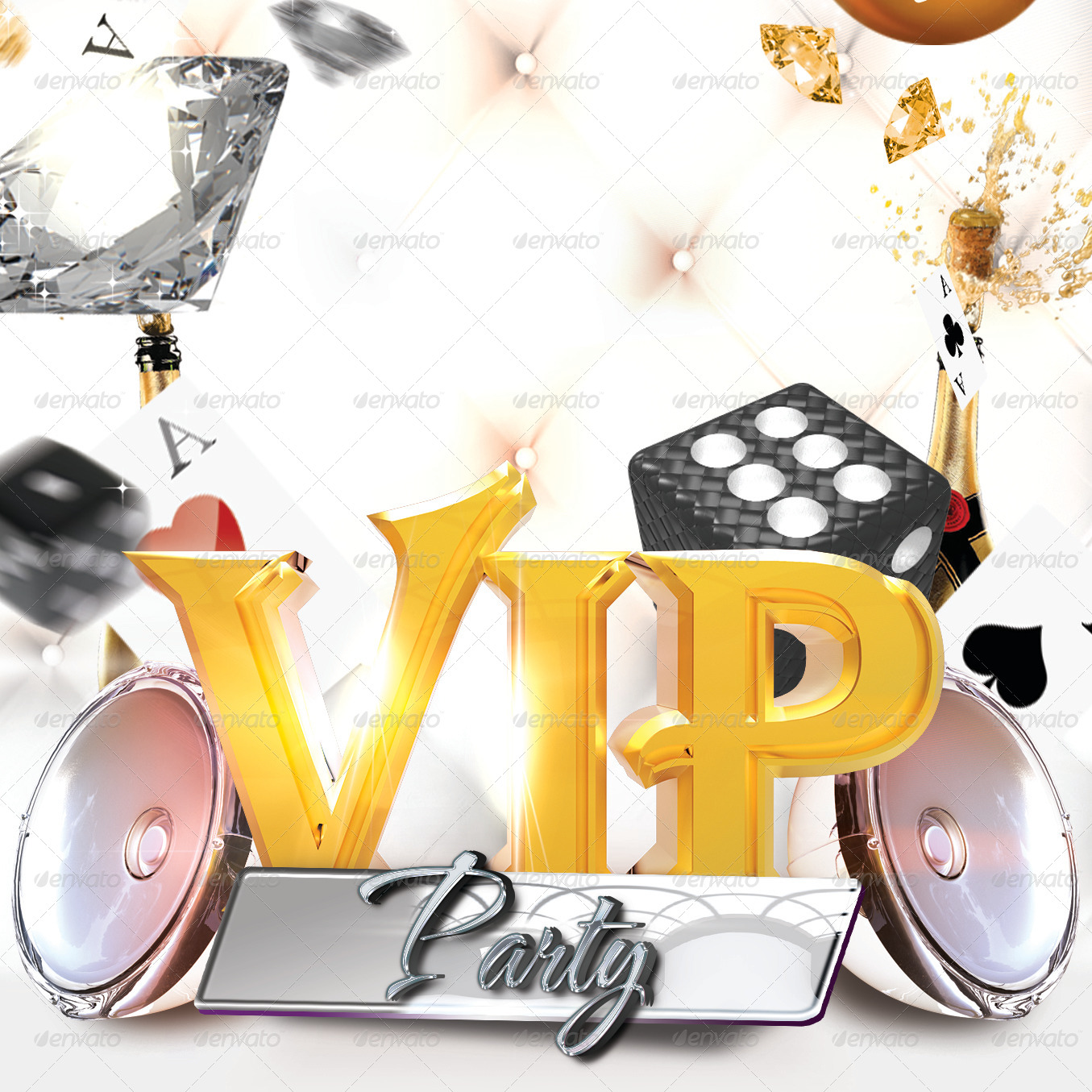 VIP Party Flyer by zokidesign | GraphicRiver