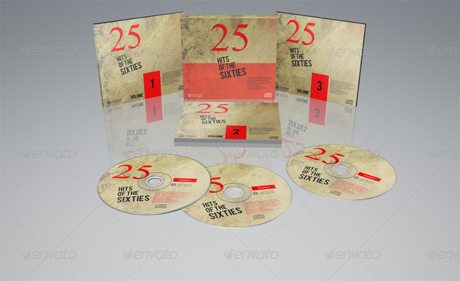Digipak CD Box Set Mock-Up by Sealord | GraphicRiver