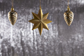Photo of silver hanging star | Free christmas images