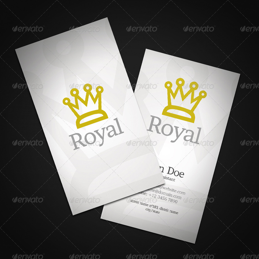 Royal Business Card by RafaelOliveira | GraphicRiver