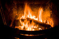 Photo of Log Fire | Free christmas images