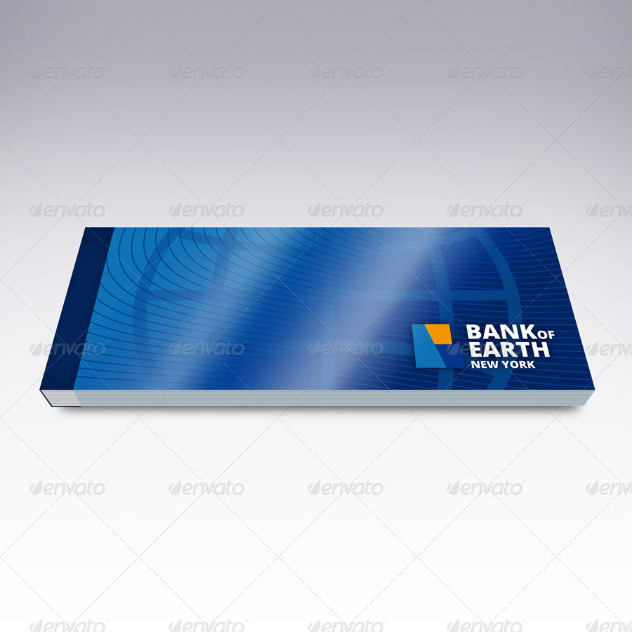 Check Book Mock-Up by doghead | GraphicRiver