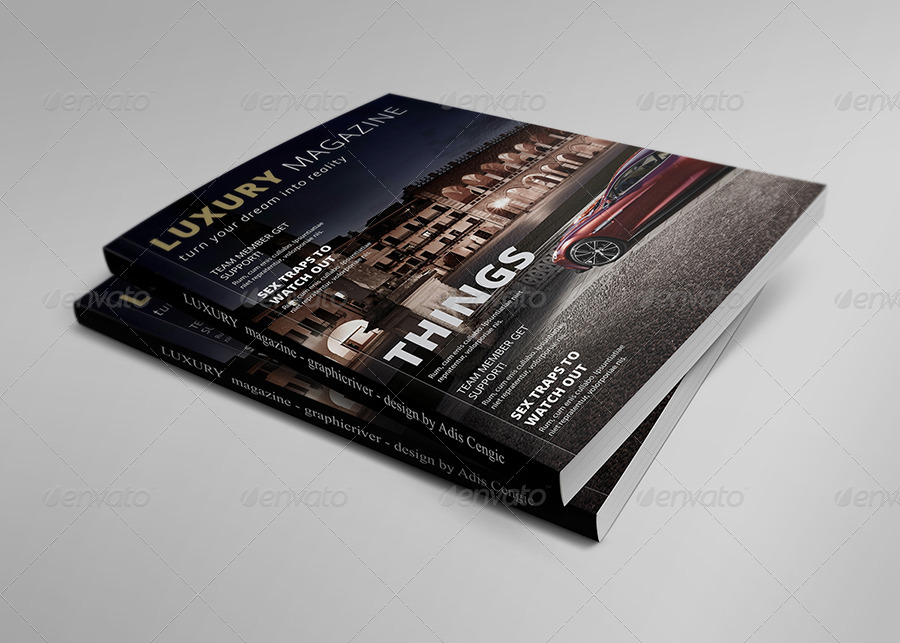 Luxury Magazine Template by riverpixels_studio | GraphicRiver