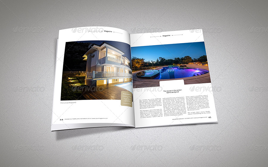 Luxury Magazine Template by riverpixels_studio | GraphicRiver