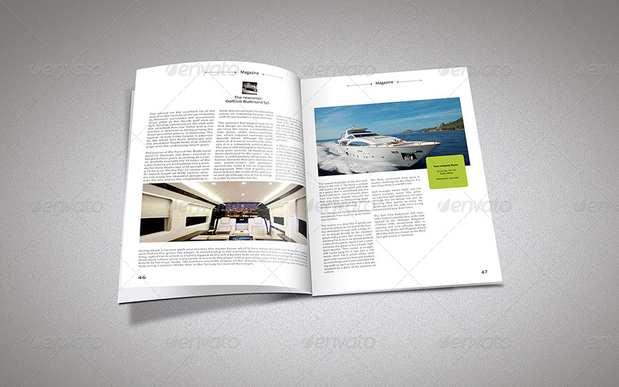 Luxury Magazine Template by riverpixels_studio | GraphicRiver