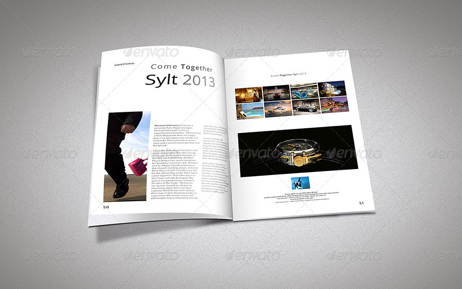 Luxury Magazine Template by riverpixels_studio | GraphicRiver