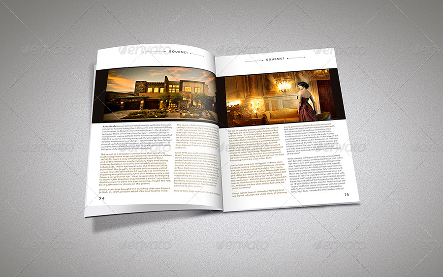 Luxury Magazine Template by riverpixels_studio | GraphicRiver