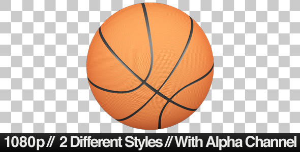 Realistic Basketball Spinning Around - Series of 2 by butlerm | VideoHive