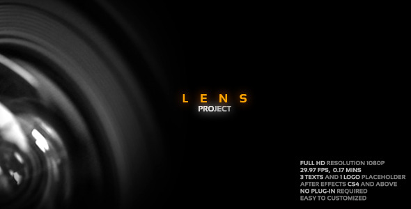 Lens Project by Chatchawan | VideoHive