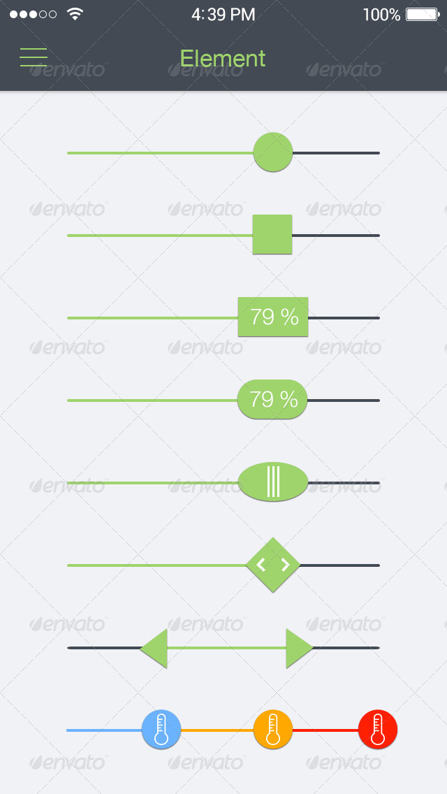 M3 Mobile UI Kit by angelbi88 | GraphicRiver