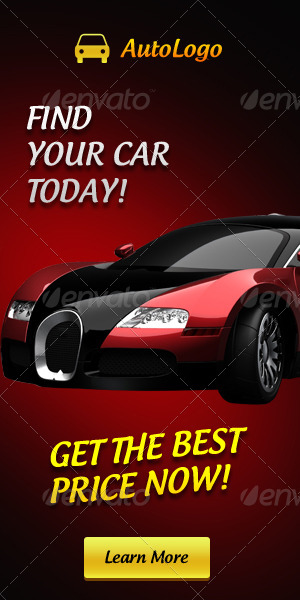 Automotive Banner ad Design by myboodesign | GraphicRiver