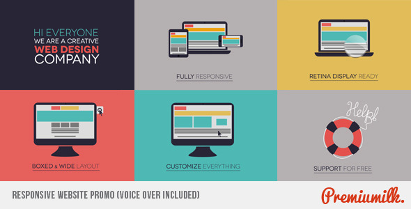 Responsive Website Promo by Premiumilk | VideoHive