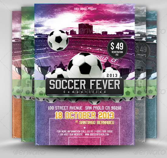 Soccer Fever - Bundle Vol 1 by giantdesign | GraphicRiver