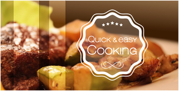 Quick and Easy Cooking by 3eka | VideoHive
