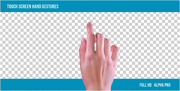 Touch Screen Hand Gestures by WebRa | VideoHive