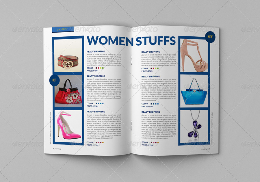 Universal Magazine Template by habageud | GraphicRiver