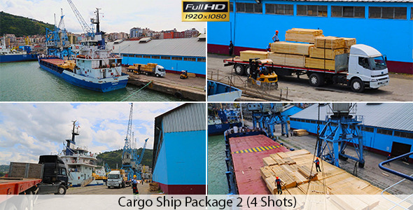 Cargo Ship by mkstock | VideoHive