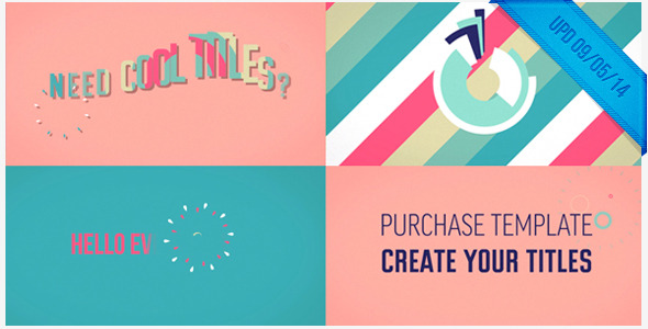 Candy Titles by bessonica | VideoHive