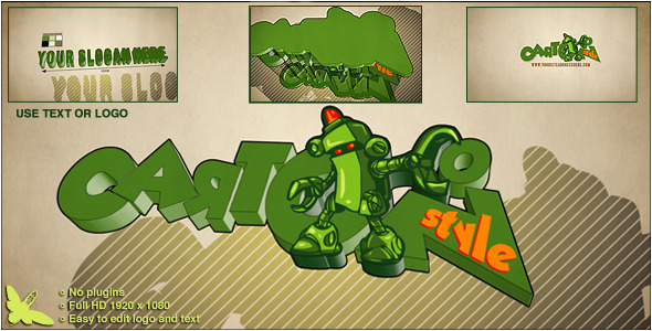 Cartoon Style Logo by Ultinato | VideoHive