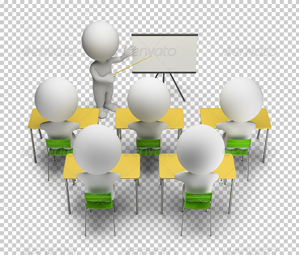 3D Small People - Training Courses | GraphicRiver