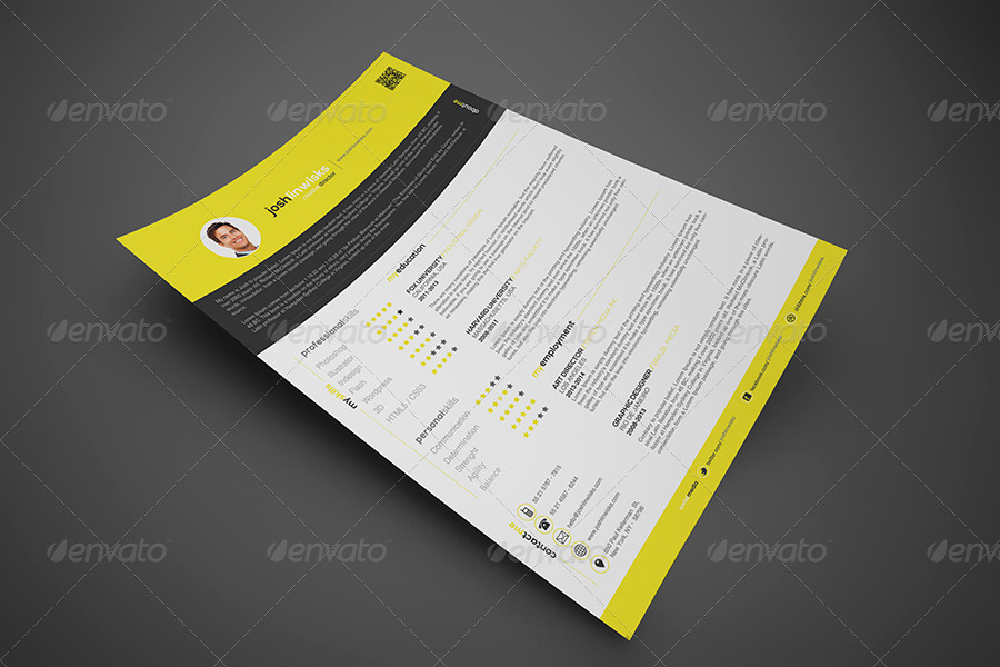 Hi I Am Resume by JorgeLima | GraphicRiver