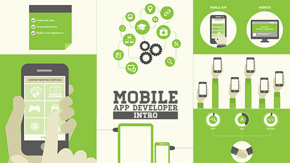 Mobile App Developer Intro by Aeyaz | VideoHive