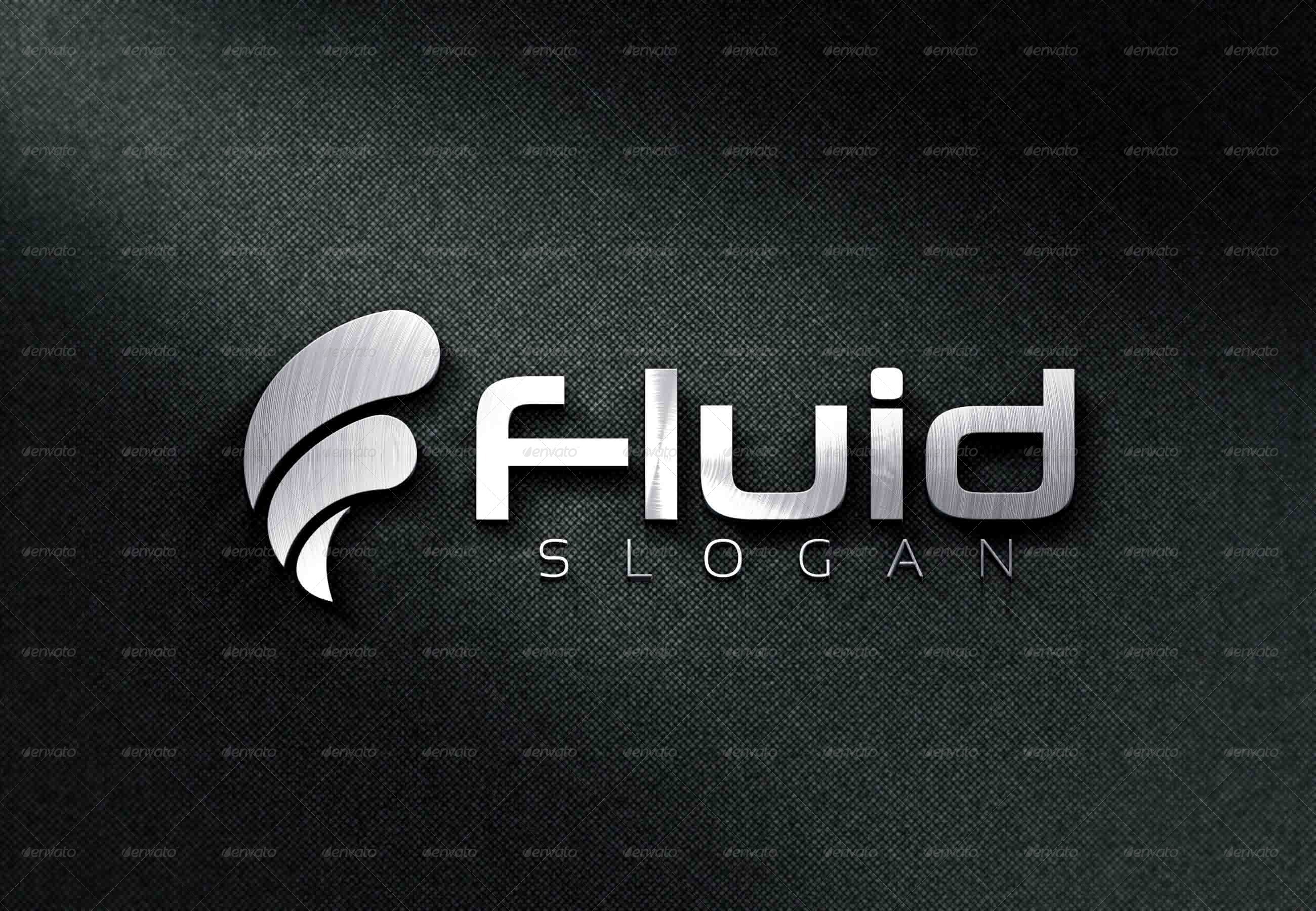 Fluid Logo by c032h | GraphicRiver